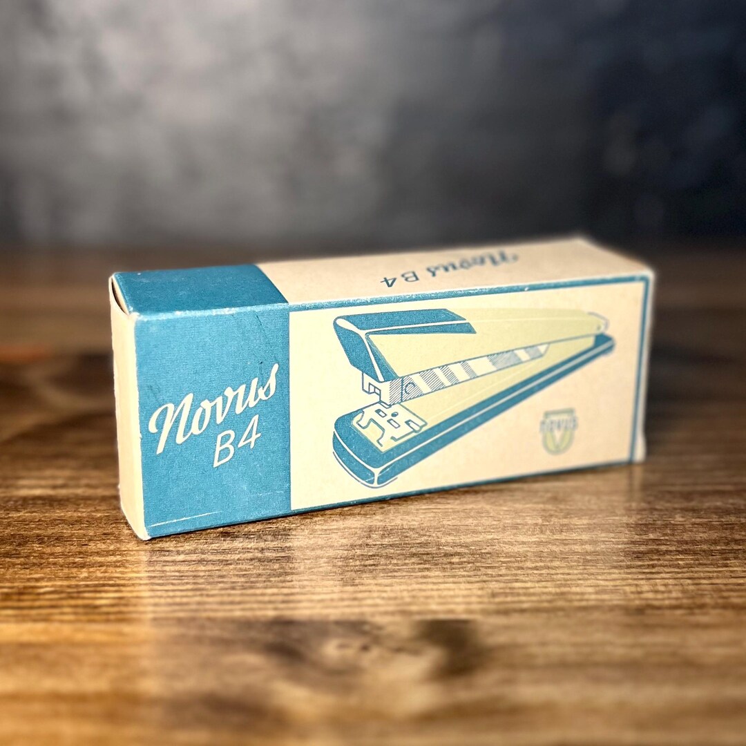 Vintage MCM Novus B4 Stapler, Vintage Office Supply, Midcentury Modern ...