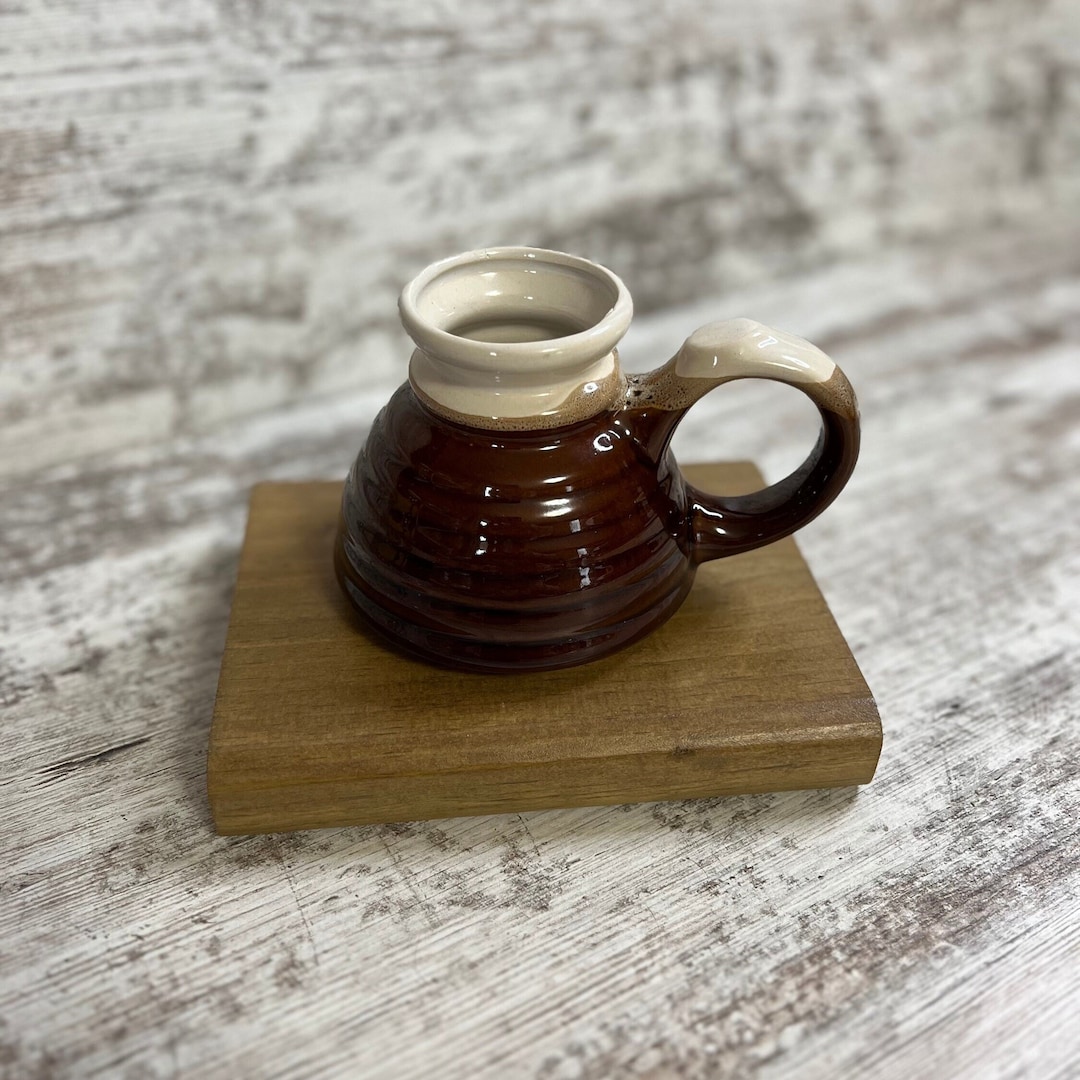 Vintage No Spill Mug, Travel Mug, Stoneware, Ceramics, Pottery - Etsy