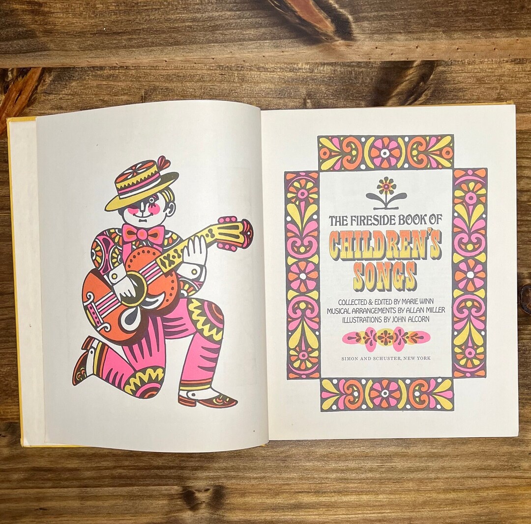 The Fireside Book of Children’s Songs, Children’s Music Book, Sing ...