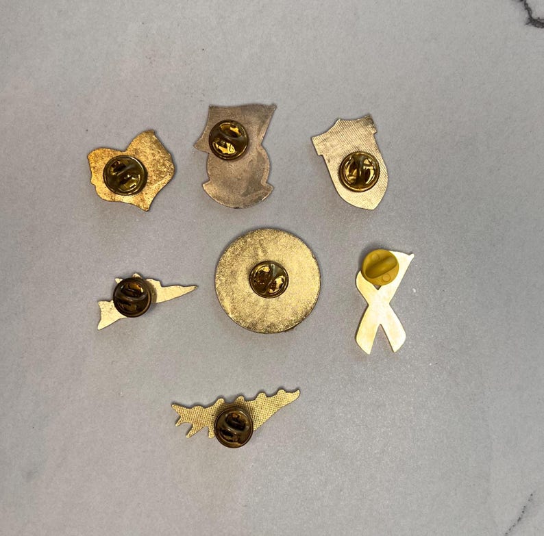 Vintage Military Pins, Lapel Pins, Enamel, America, Navy, Airforce ...