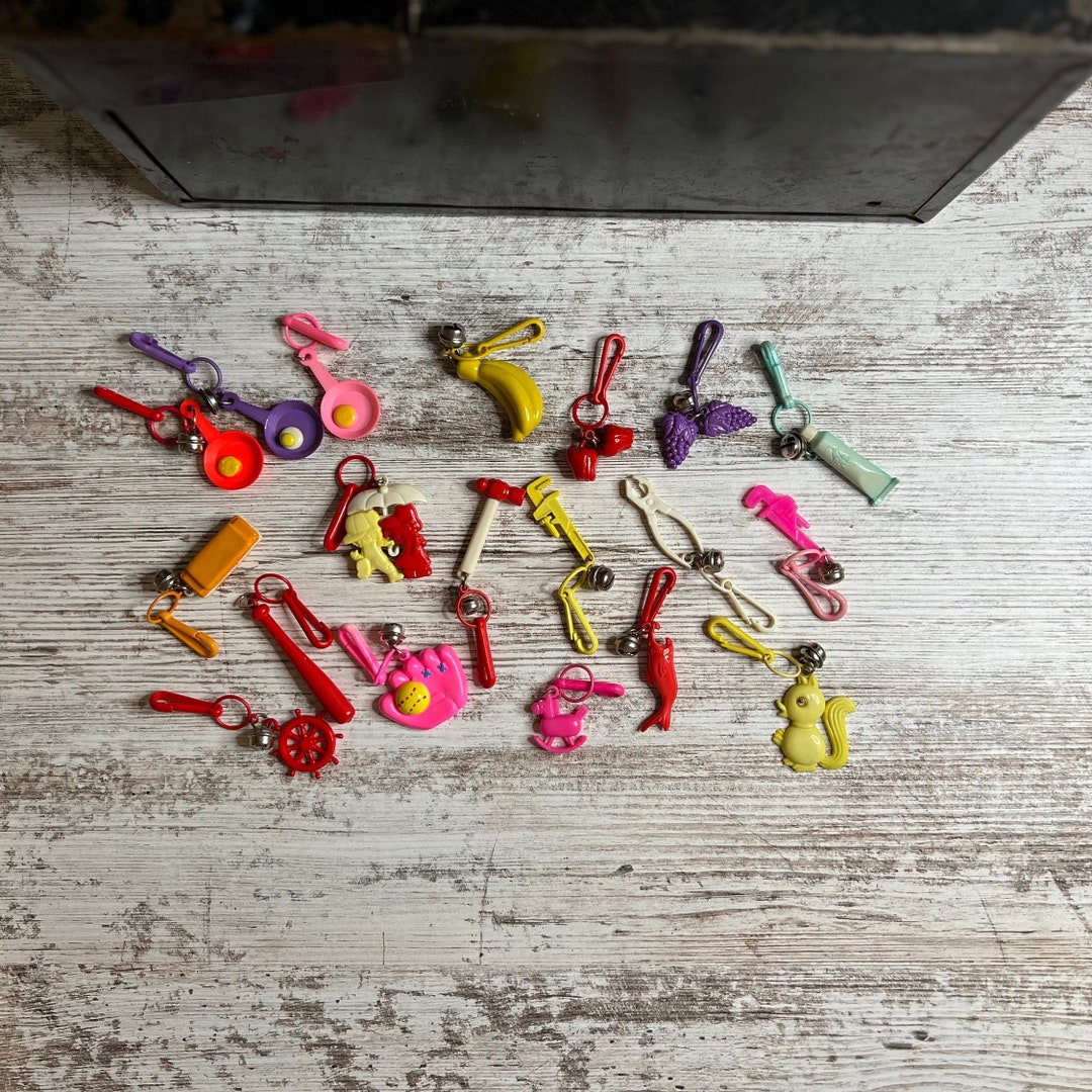 1980s Bell Charms, Kids Jewelry, Plastic Charm Necklace, You Pick - Etsy