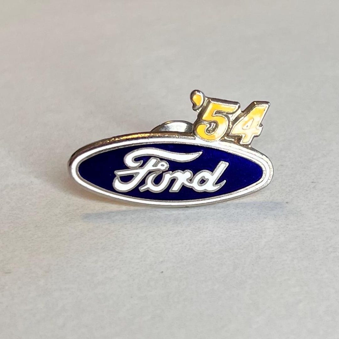 Vintage 54 Ford Lapel Pin, Tie Tack, Hat Pin, Ford Motor Company - Etsy