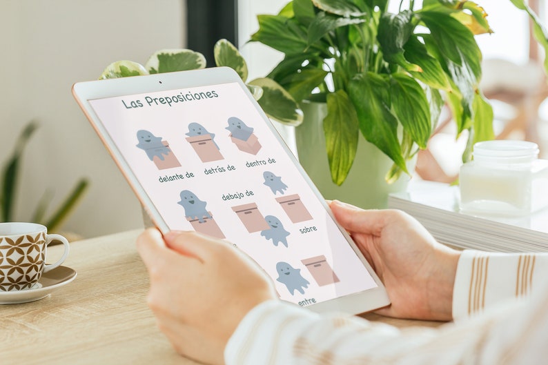 Prepositions Learning Poster | Printable Educational Wall Art | Kids ...