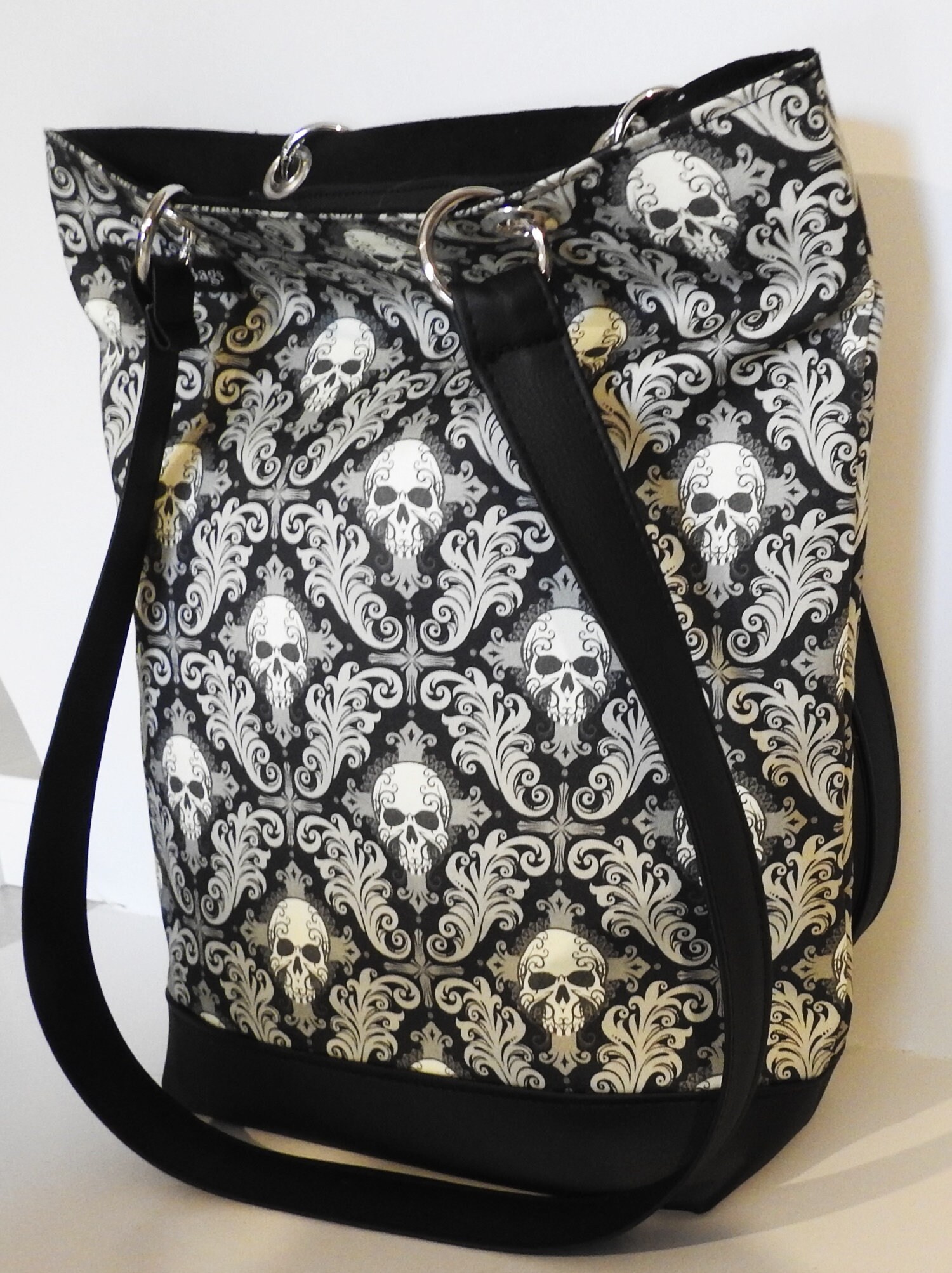 Skull Bag Gothic Bag Shoulder Gothic Bag Goth Bag - Etsy