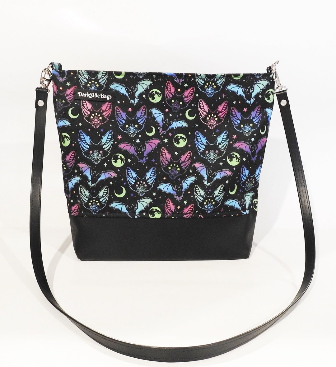 Bats Crossbody Bag, Gothic Bag, Rock Style Bag, Goth Purse - Etsy