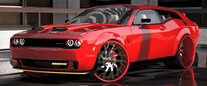 Dodge Challenger Magnum Custom - Etsy