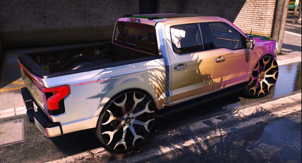 Ford F150 Lightning on Forgiato - Etsy