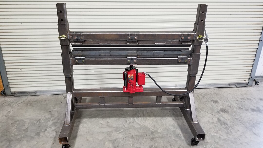 Portable 20 Ton Reverse Press Brake / Press With Removable / Changeable ...