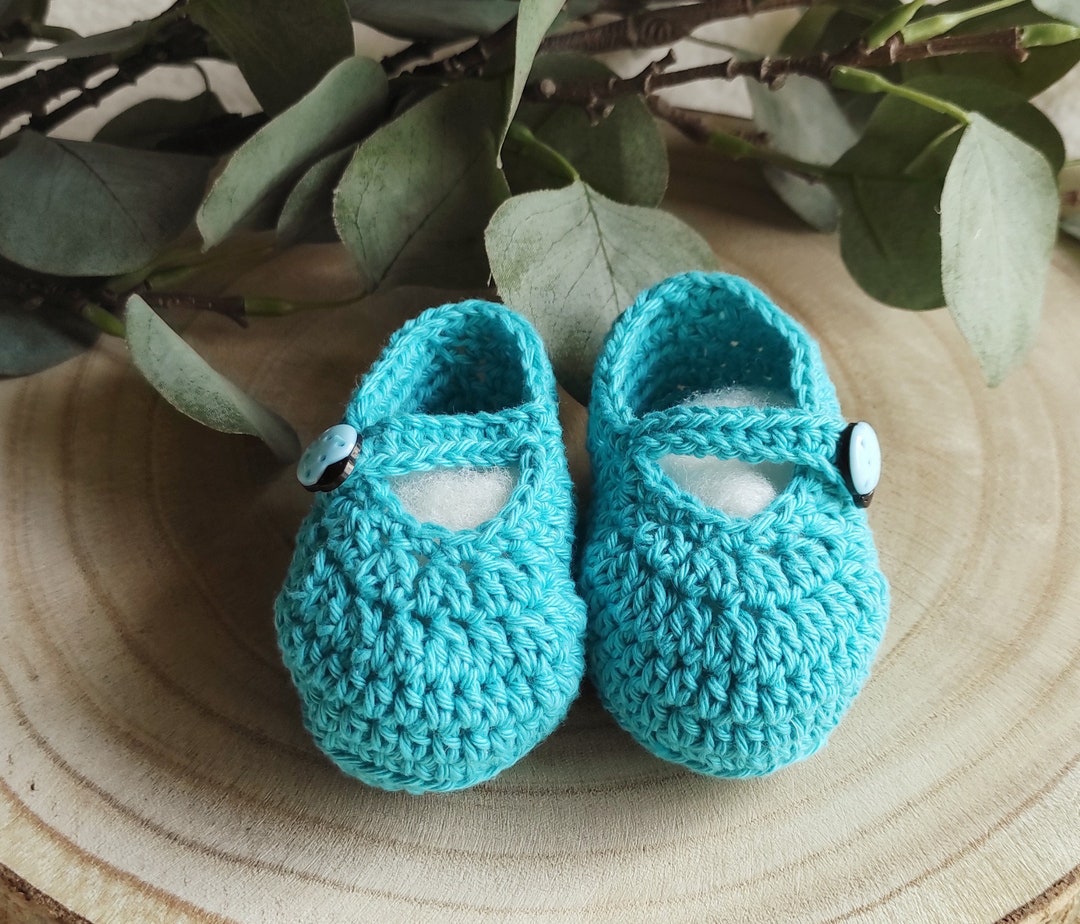 Crochet Baby Booties Gift Set: Gender Neutral, Egyptian Cotton - Etsy