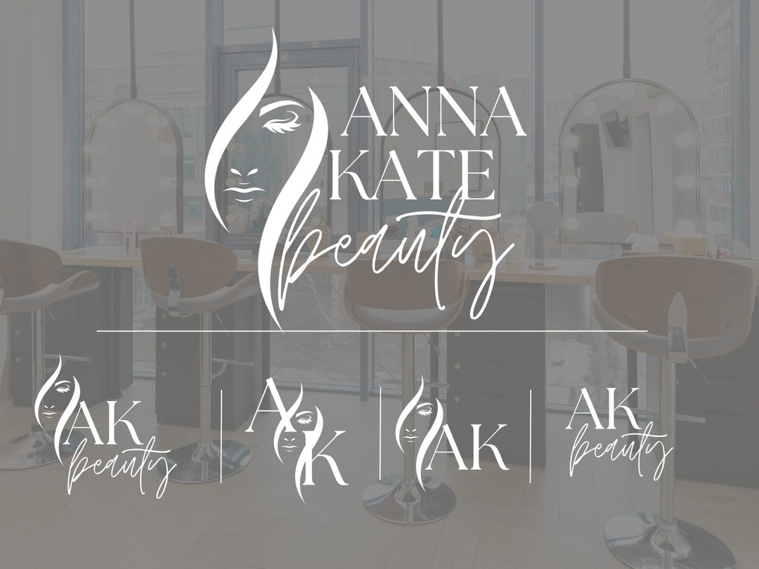 Beauty Service Logo - Custom Logo Service - Custom Hair Skin Nails ...