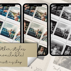 Polaroid Style Vintage Warm Tone Summer Love Phone Background Getaway ...