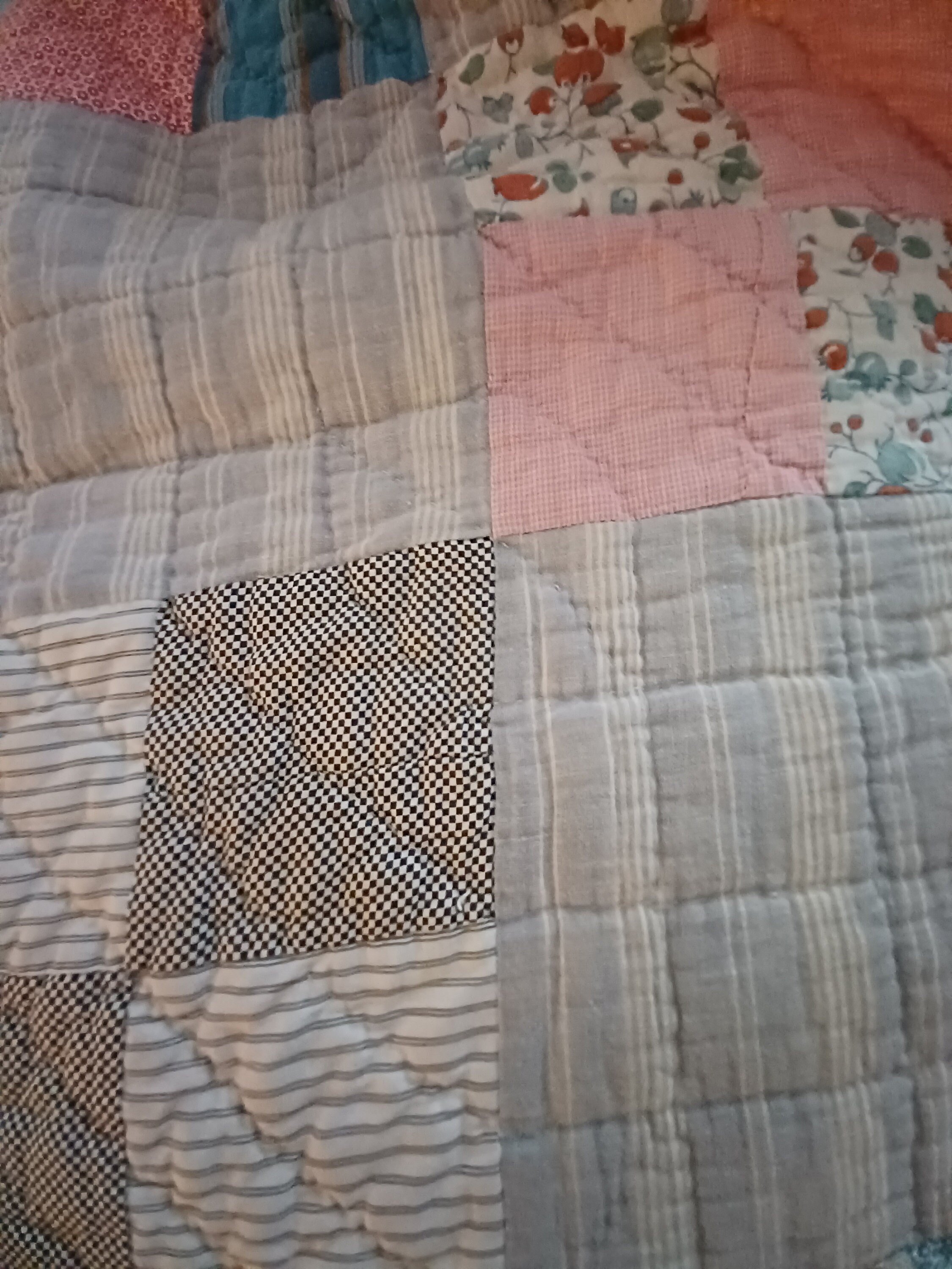 Vintage Patchwork Quilt - Etsy