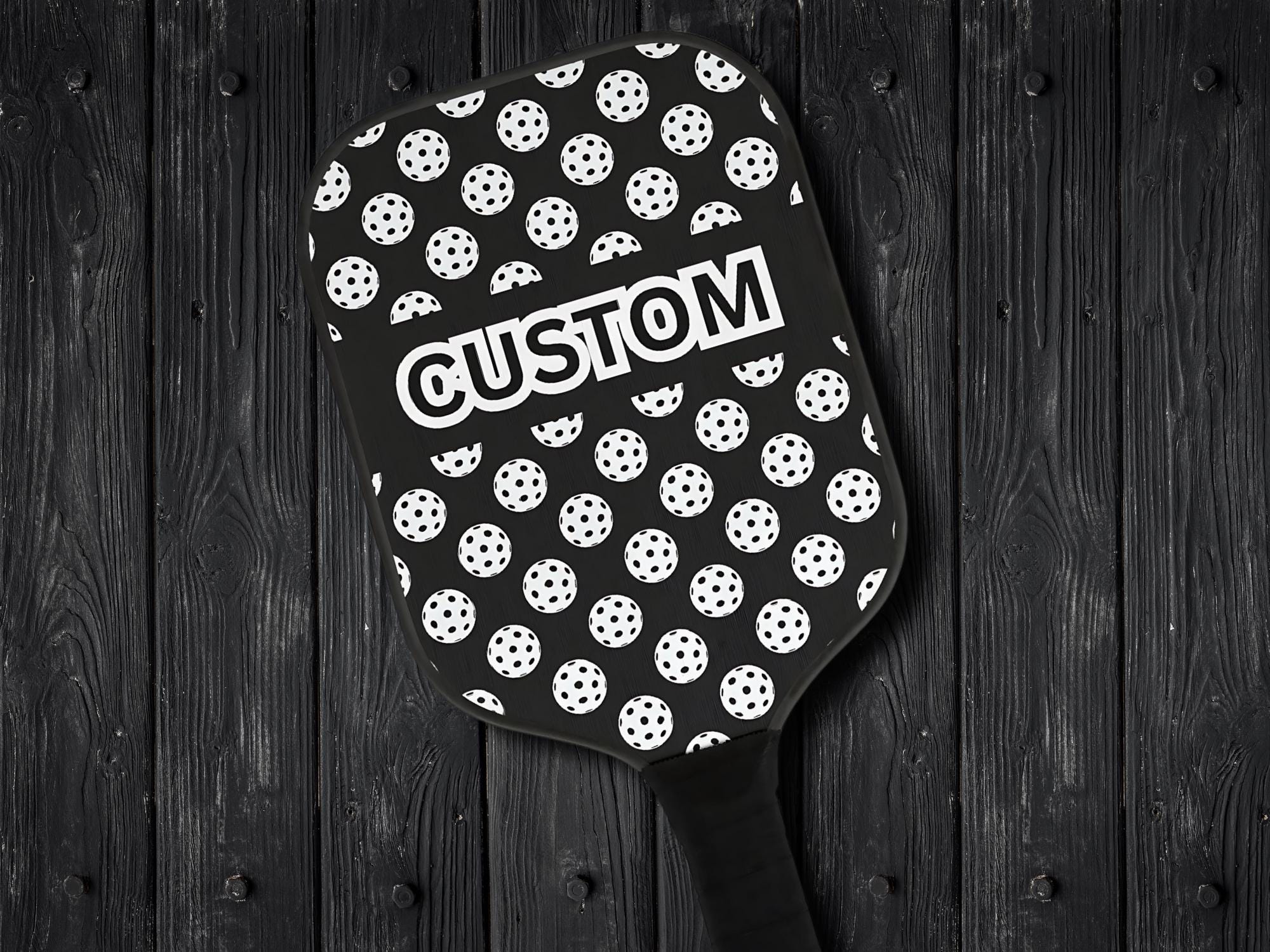 Preppy Custom Pickleball Paddle Kit Personalized Name Pickleball Paddle ...