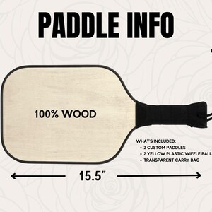 Preppy Custom Pickleball Paddle Kit Personalized Name Pickleball Paddle ...