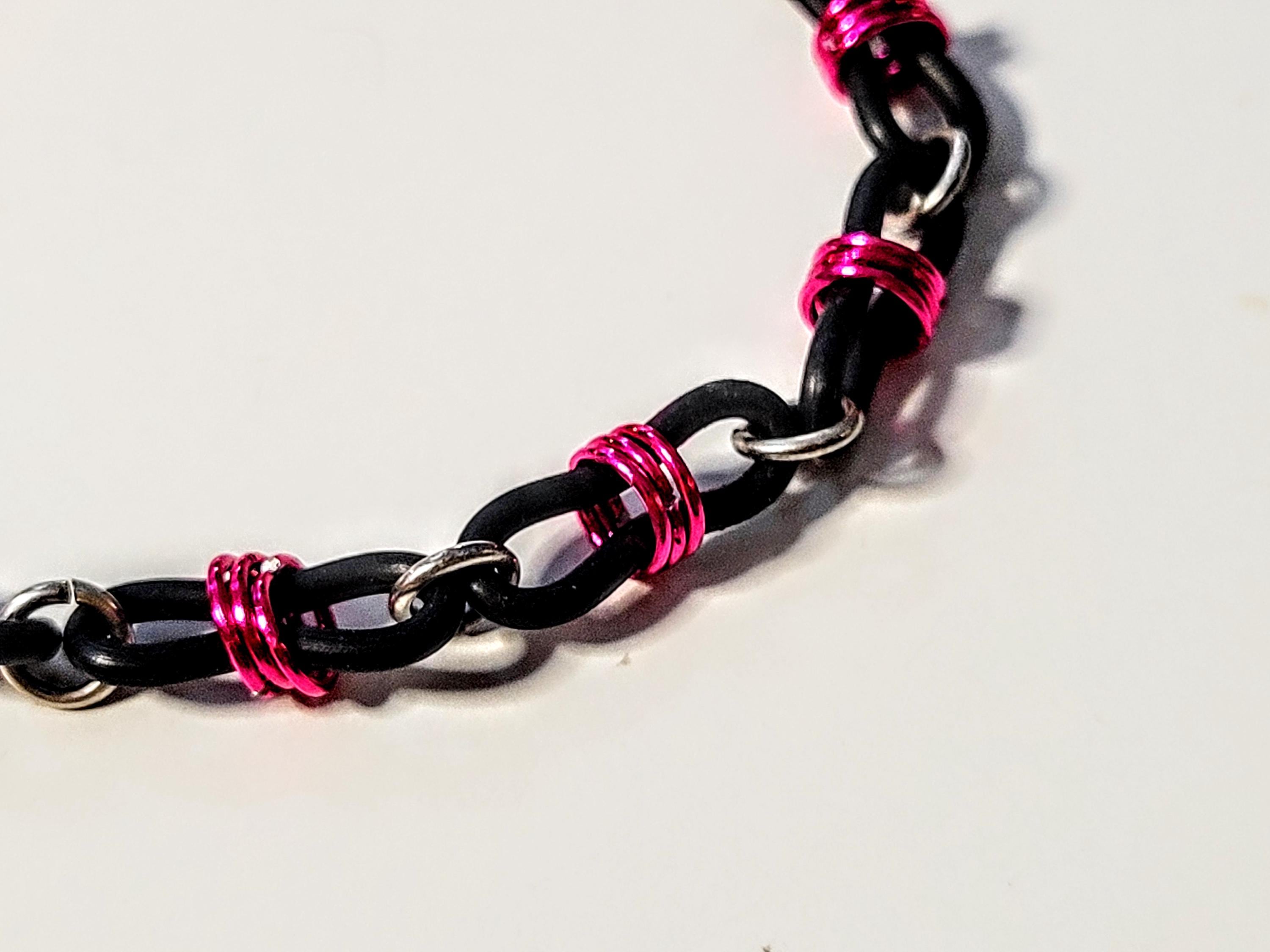 Chain Mail Streachy Bracelets Handmade - Etsy