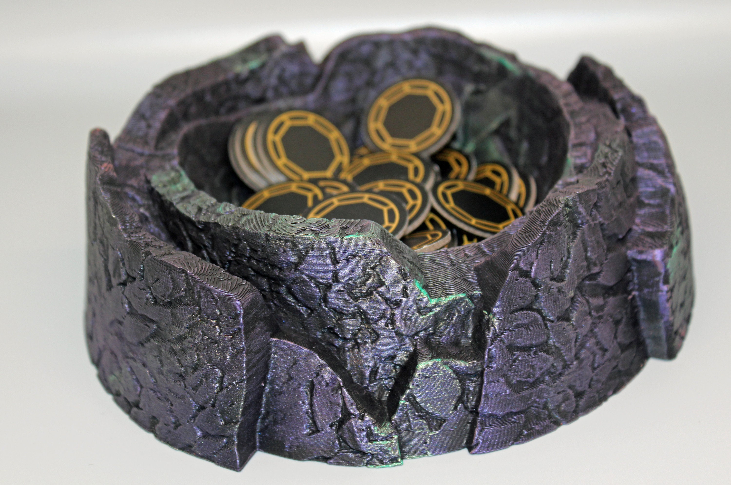 Villainous Power Token Stone Bowl Cauldron Upgrade 3d Print With Paint ...