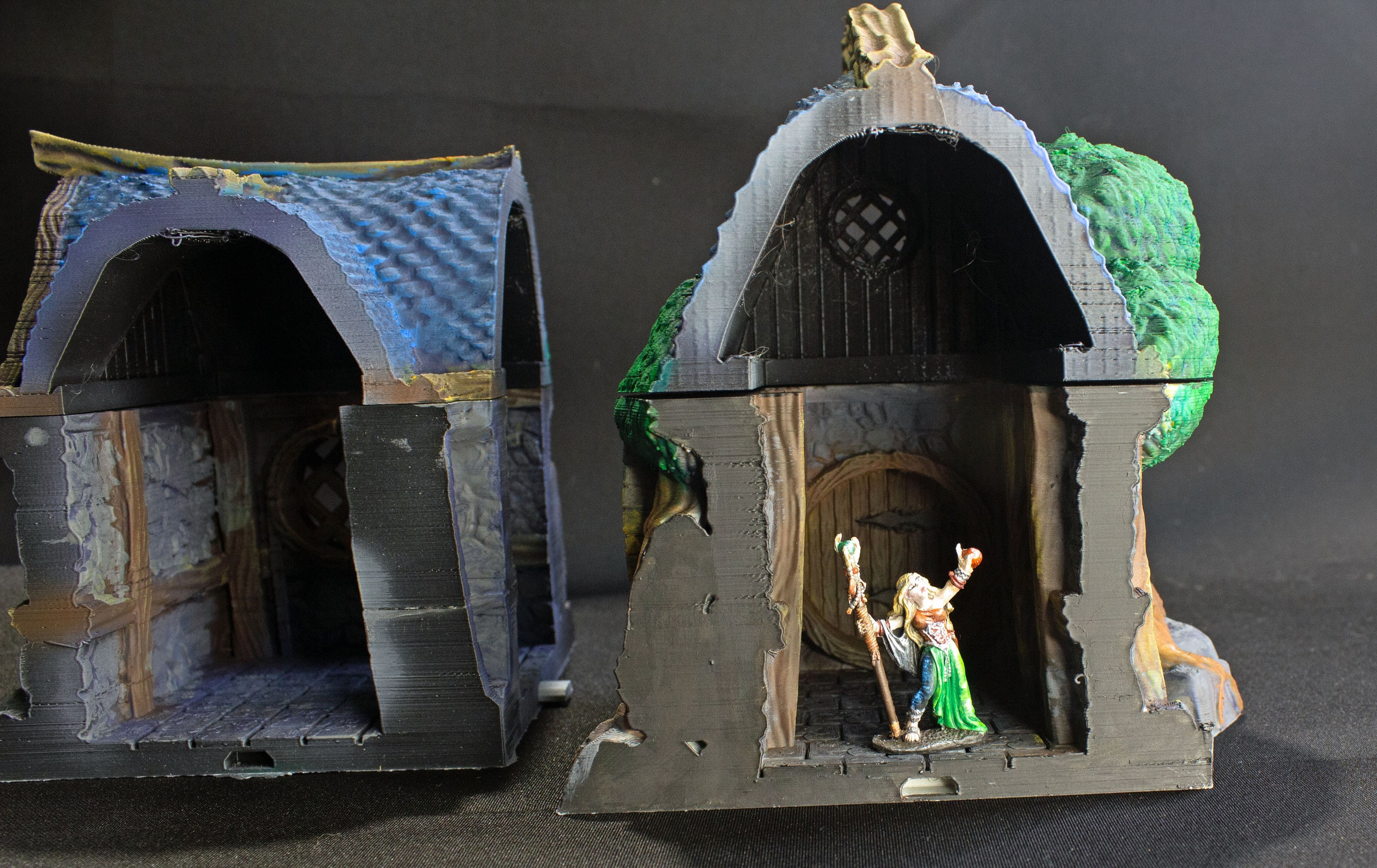 Fantasy Terrain Forest House RPG DND Warhammer Wargame Tabletop Terrain ...