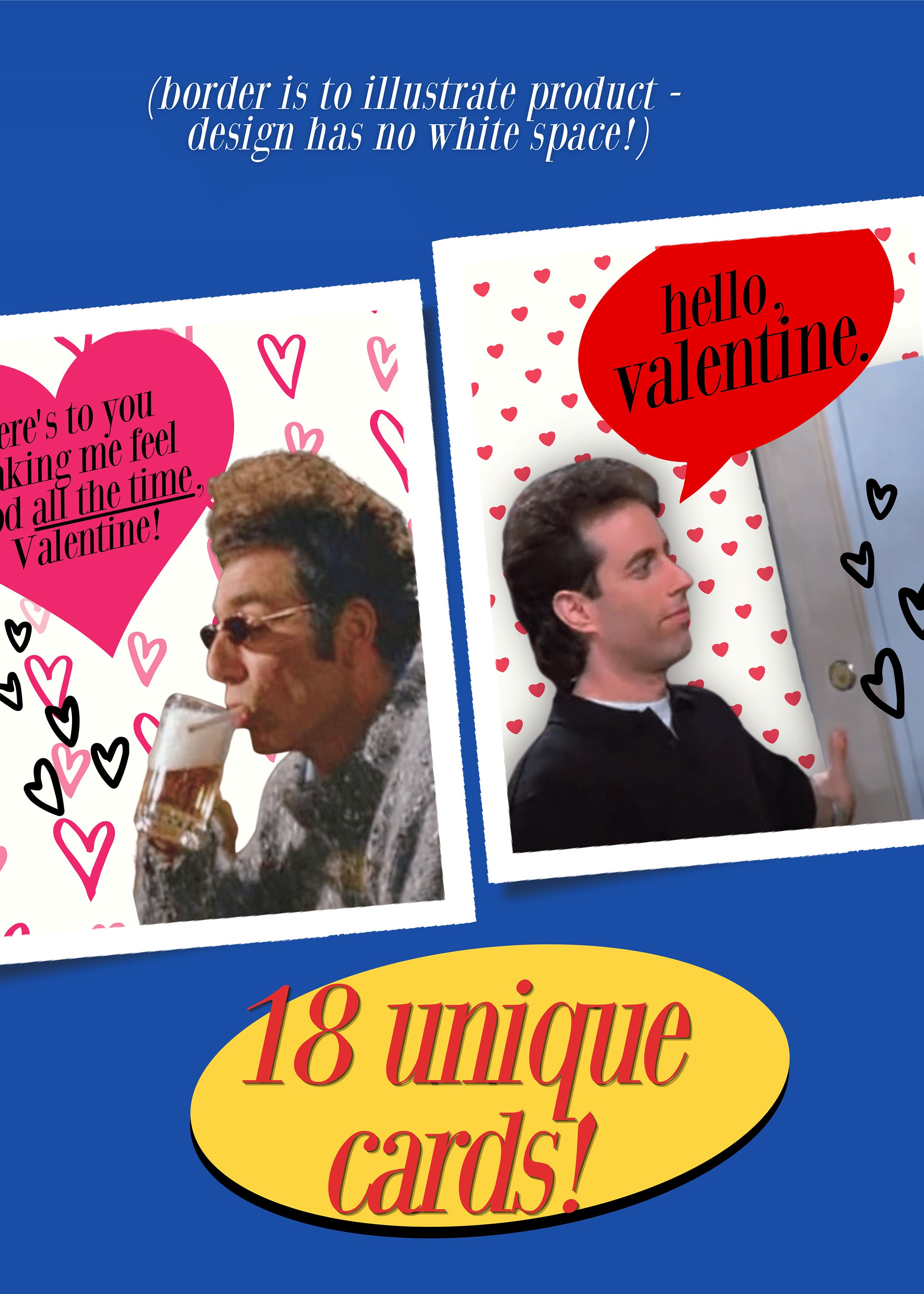 Seinfeld Valentines - Instant Download of 18 Unique Cards - Etsy