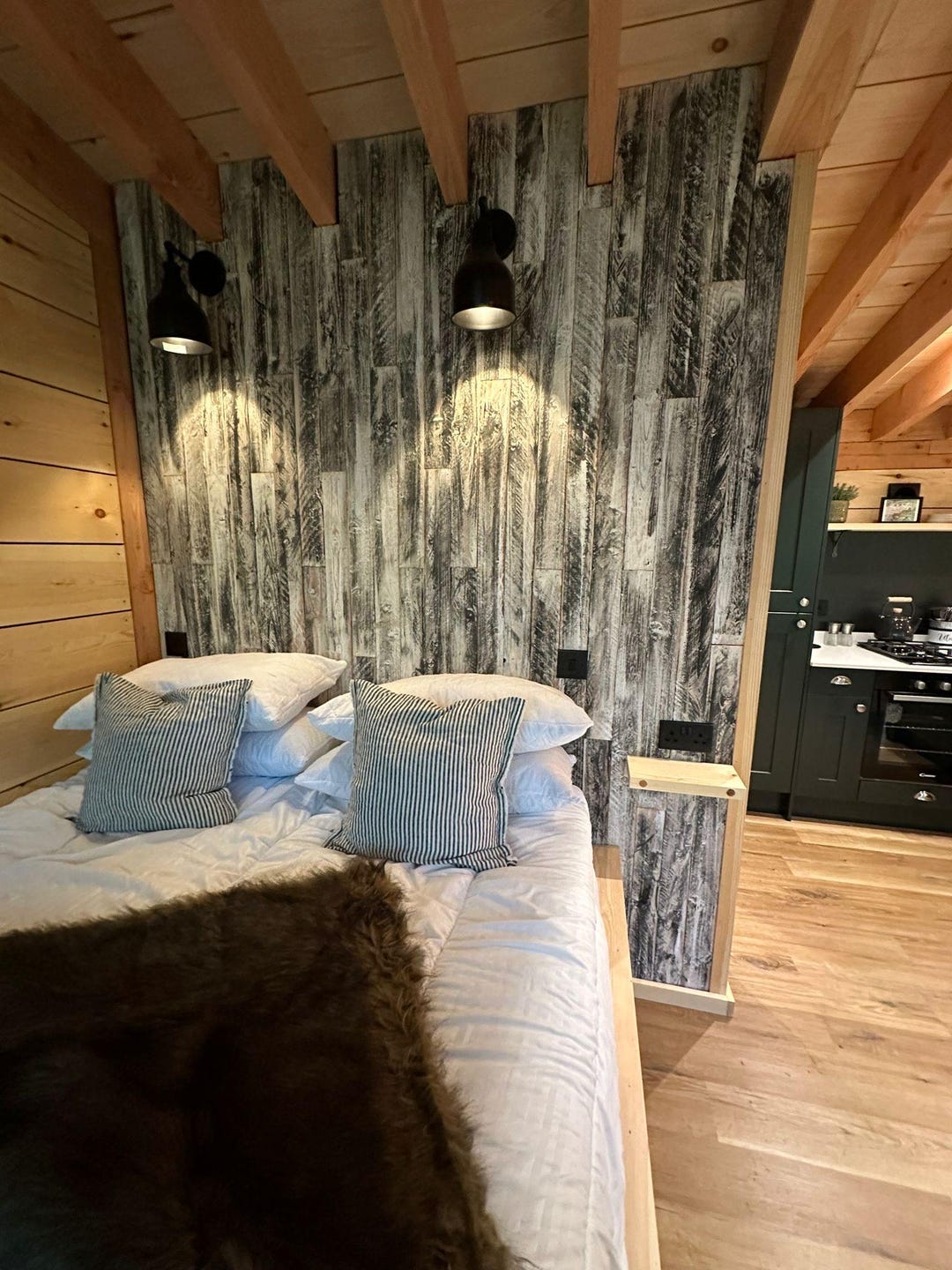 1sqm Reclaimed Timber Cladding | Washed Ebony | Rustic Boards ...