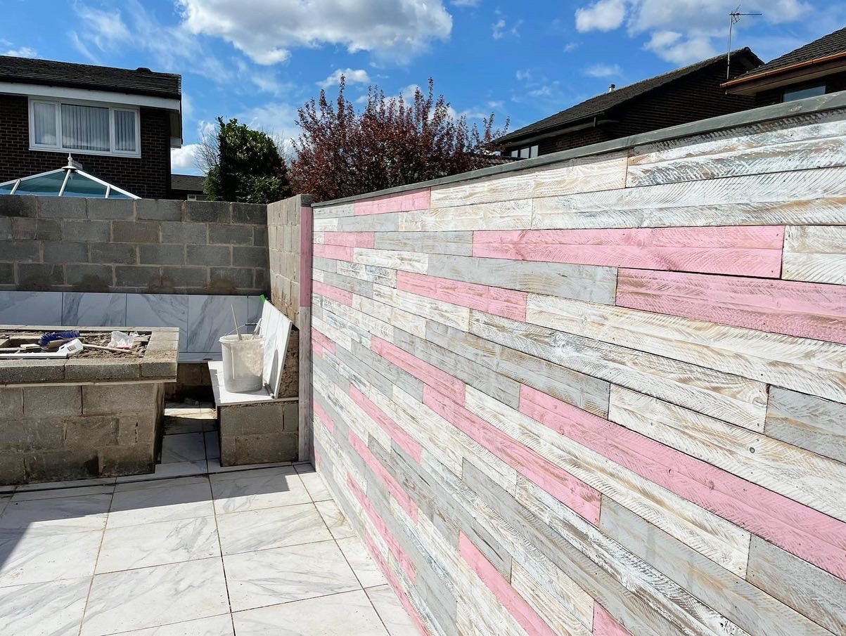 Pink Mix Wooden Timber Cladding Rustic Boards for Indoor or - Etsy