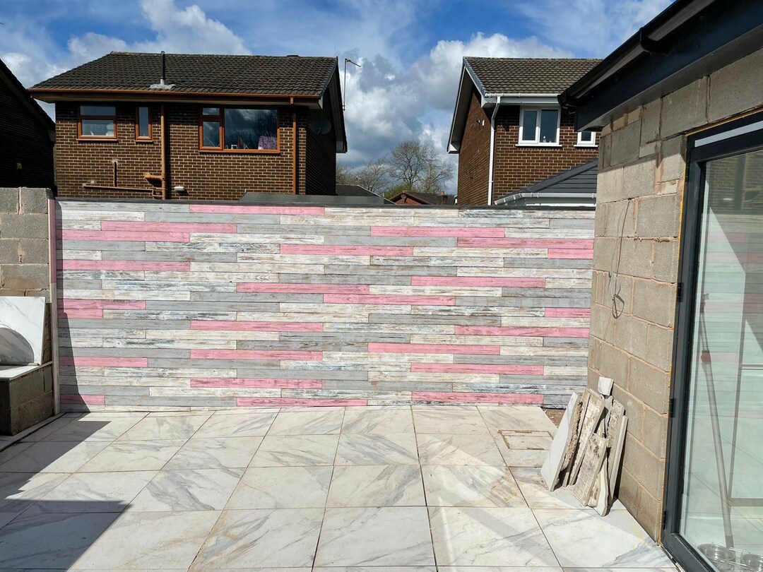 Pink Mix Wooden Timber Cladding Rustic Boards for Indoor or Outdoor Use ...