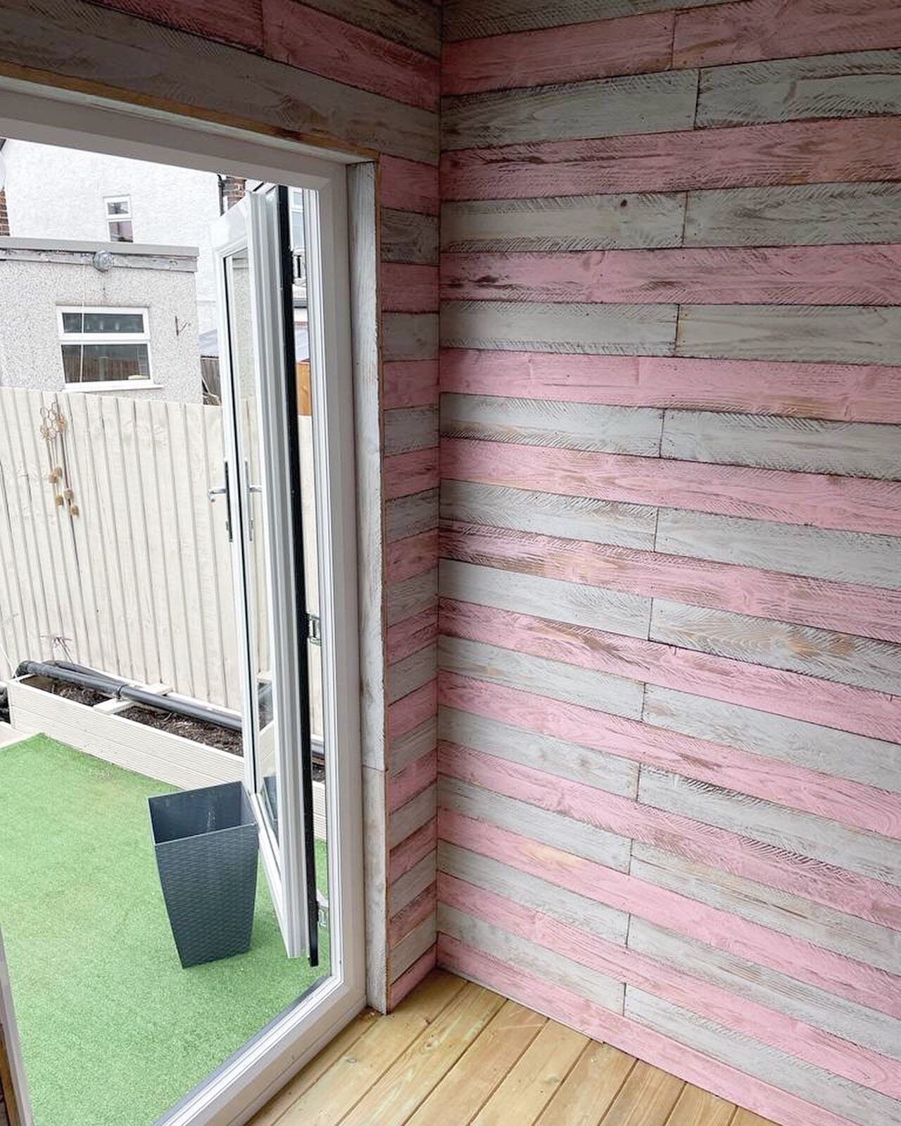 Pink & Grey Mix Wooden Timber Cladding Rustic Boards: 3m2 - Etsy