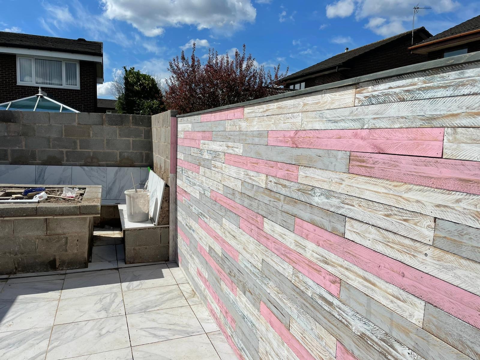 Pink Mix Wooden Timber Cladding Rustic Boards for Indoor or - Etsy