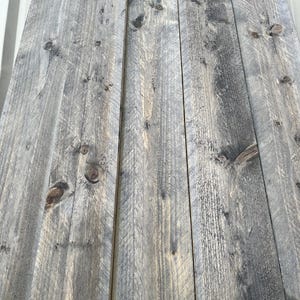 1sqm Silvered Grey Wooden Cladding Weathered Silvered Effect ...
