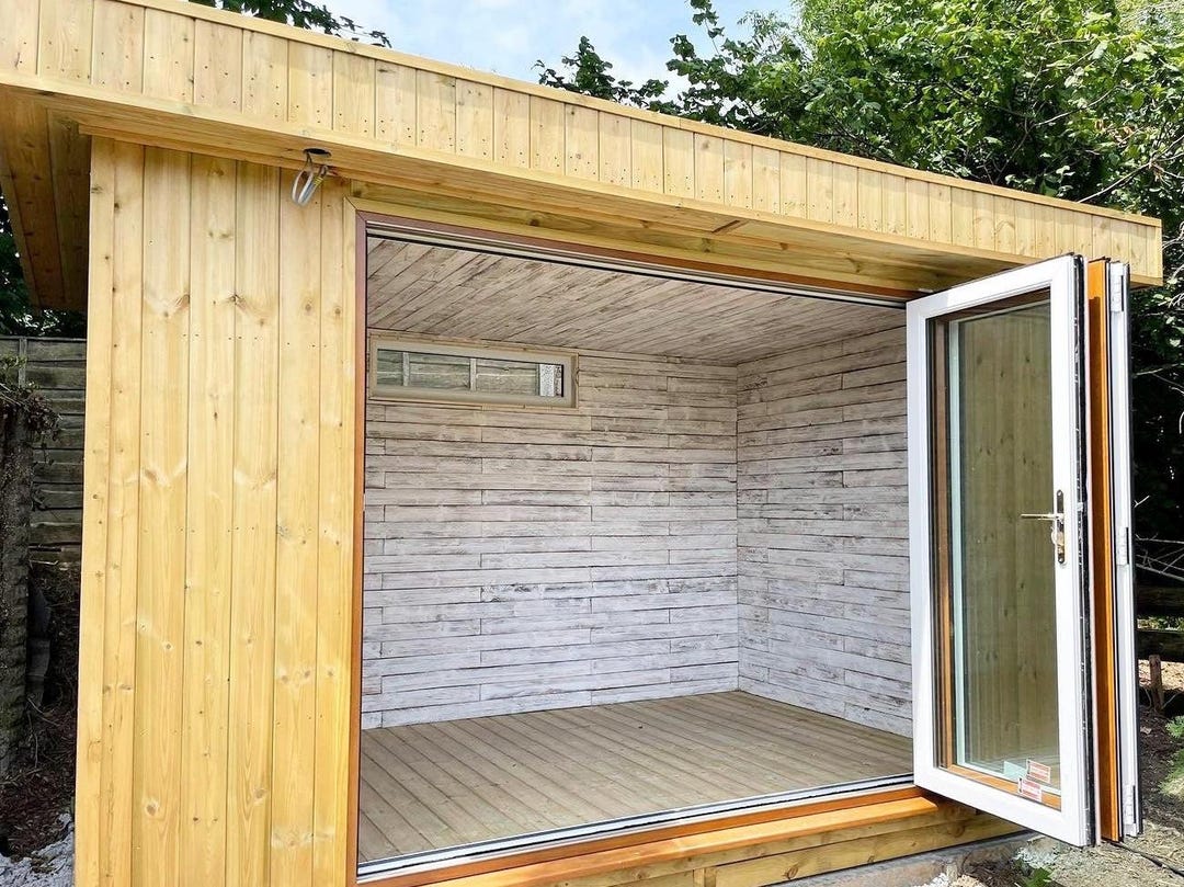 5sqm White Wash Timber Cladding | New Kiln Dried Timber | Wooden Planks ...