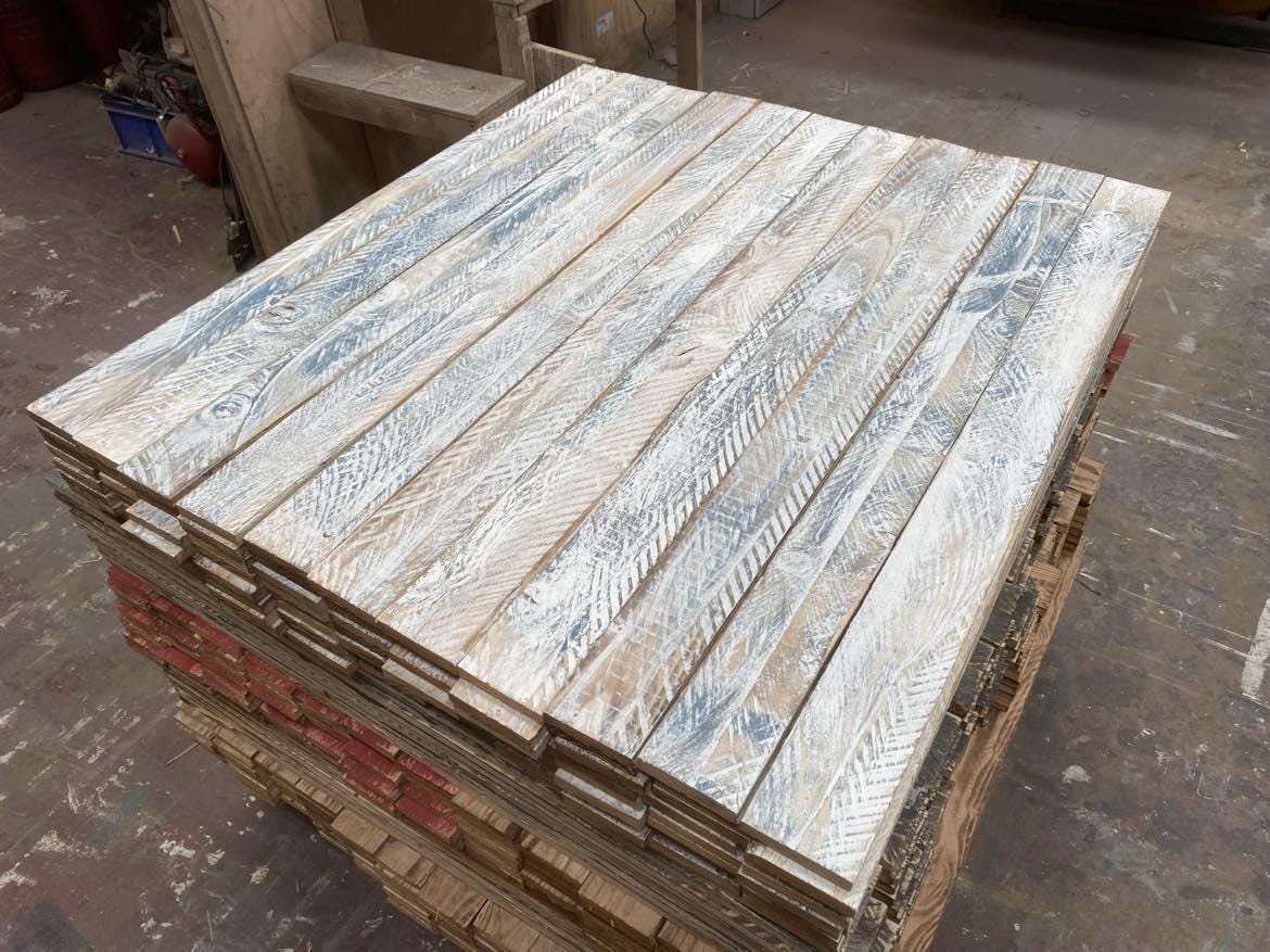 New Timber Cladding- Sample Only- Beach Wash | Kiln Dried Treated ...