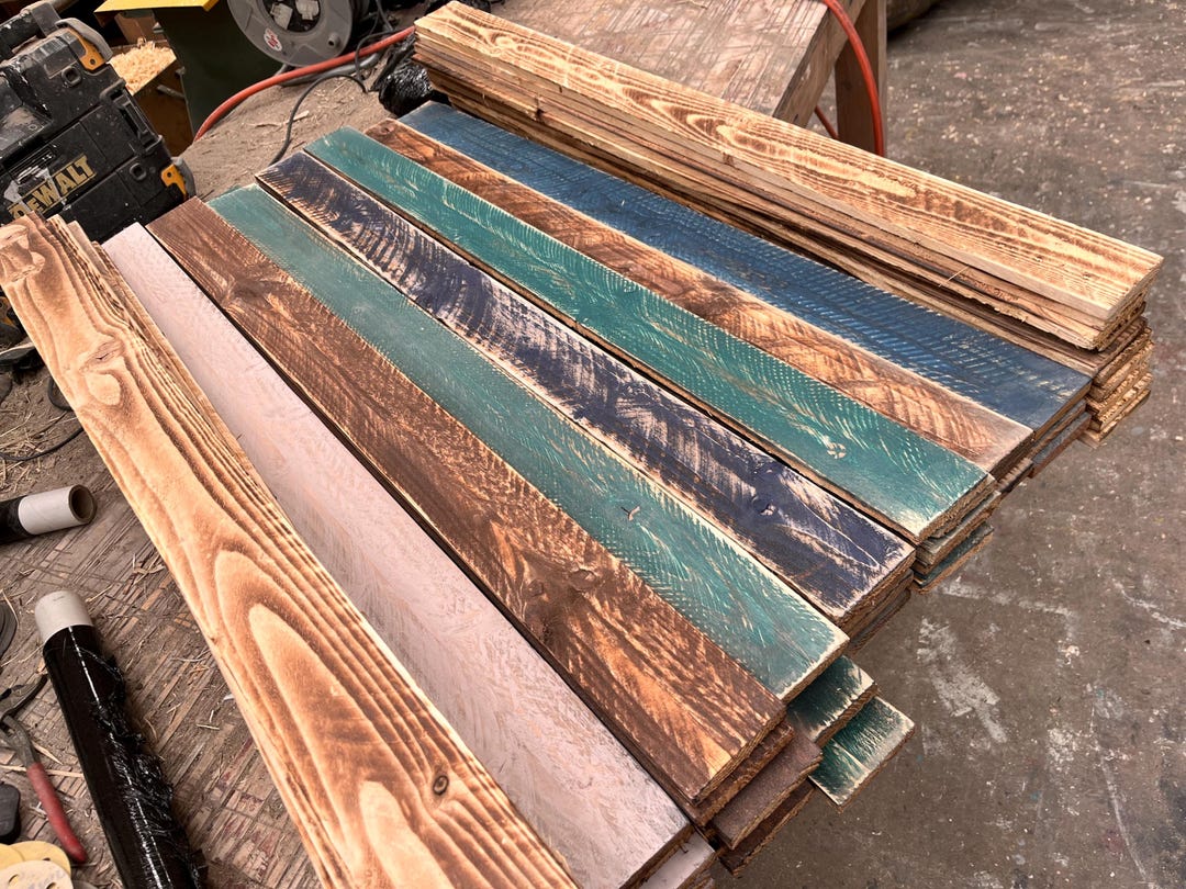 Handcrafted Real Timber Wall Cladding – New Colored Wood Panels ...