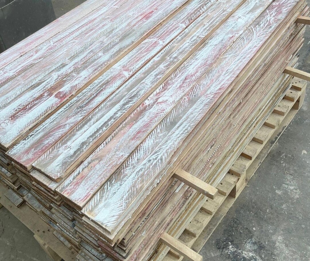 1sqm New Timber Cladding Raspberry Ripple Sanded Multiple Sizes ...
