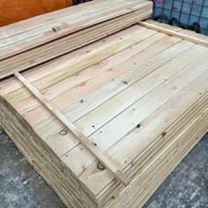 30 X New Pallet Boards Kiln Dried FSC Sustainable Timber Cladding ...