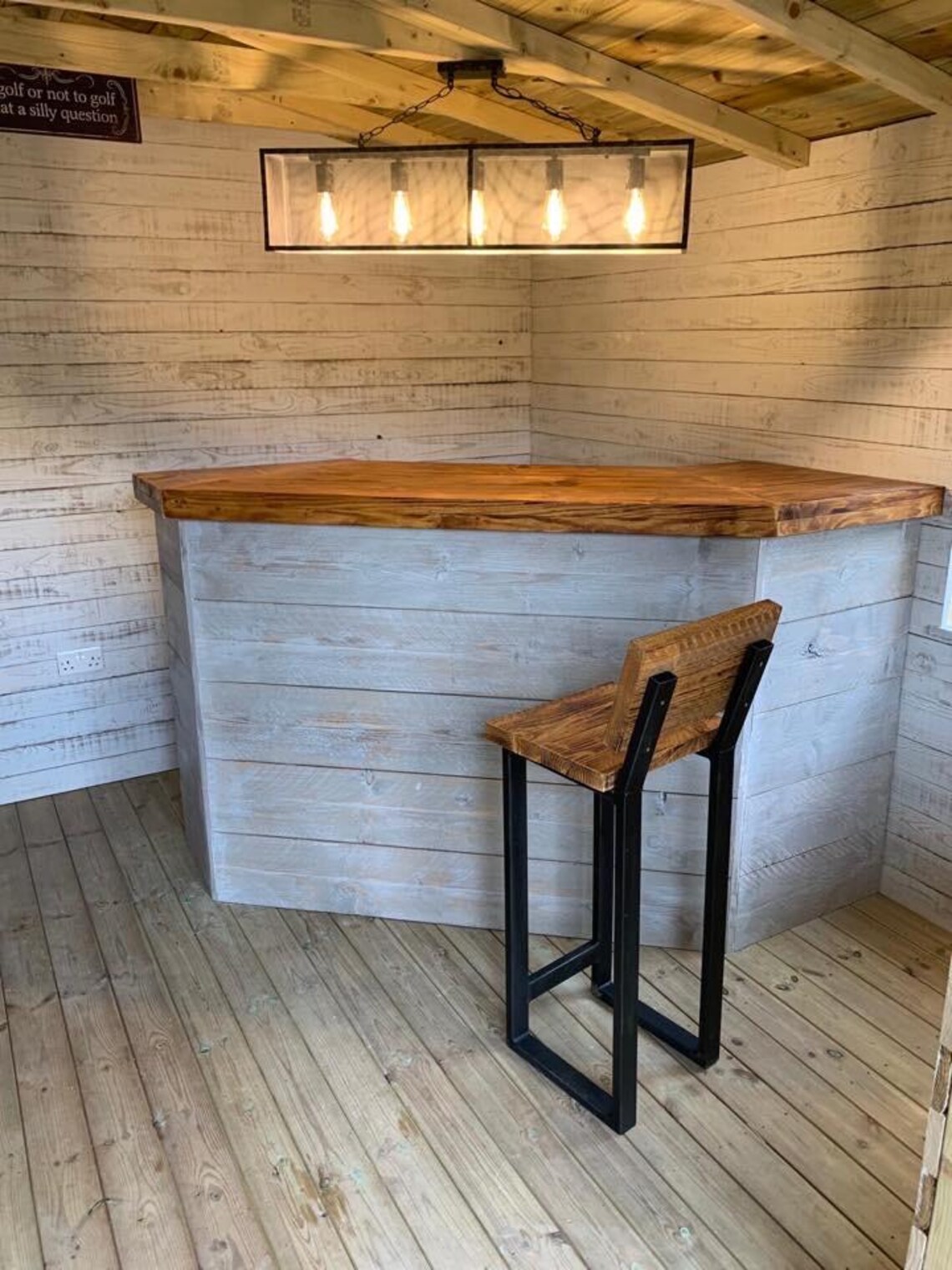 1sqm White Wash Timber Cladding, Rustic Planks for Indoor or Outdoor ...