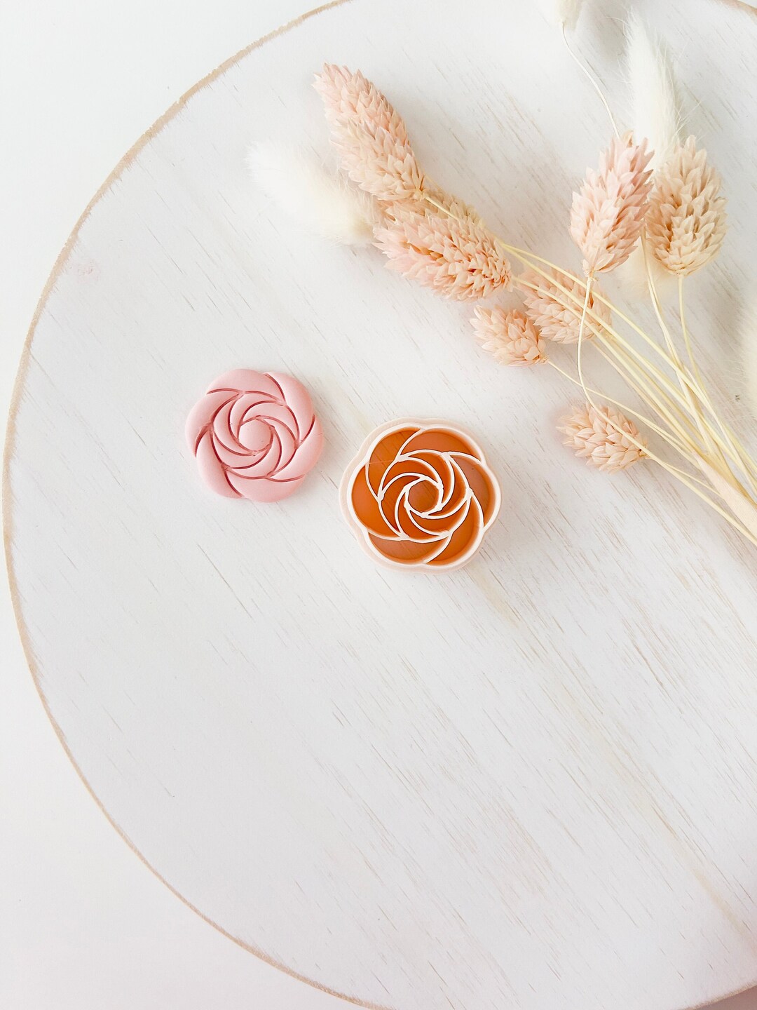 Polymer Clay Shape Cutter, Abstract Donut Modern Earring Moulds ...