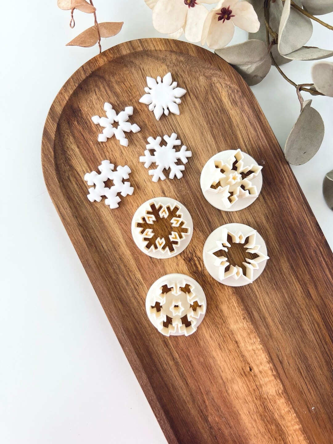 Winter Cutter / Snowflake Cutter / Polymerclay Cutter / Clay Cutter - Etsy