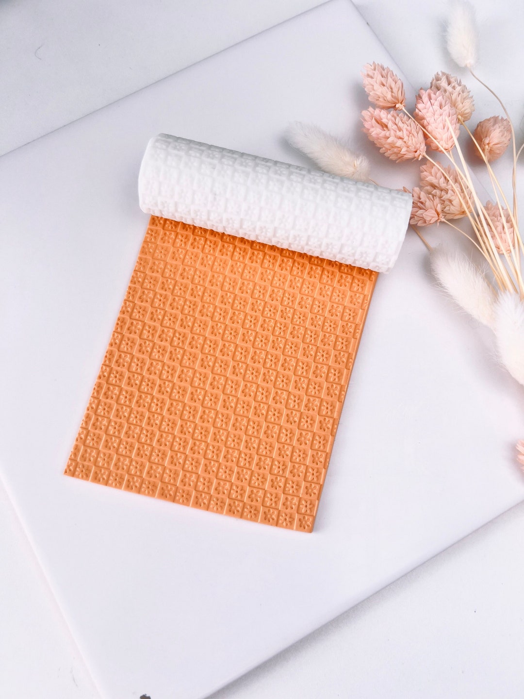 Texture Geometric Roller, Figure Clay Roller, Seamless Clay Texture ...