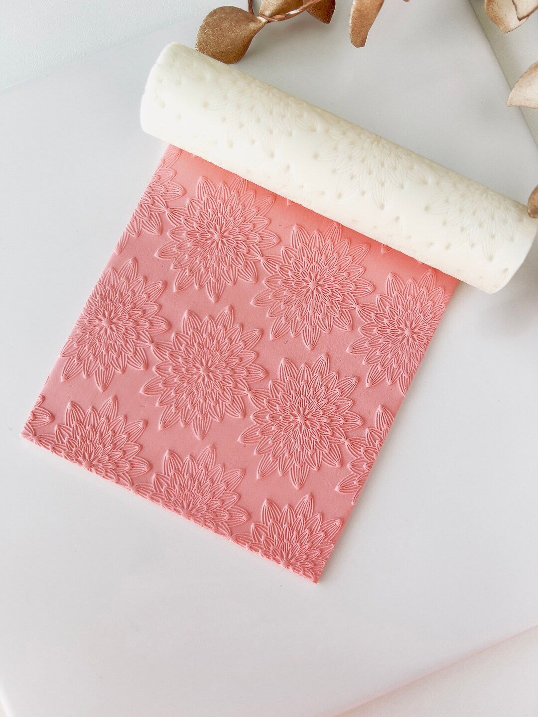 Texture Geometric Roller, Figure Clay Roller, Seamless Clay Texture ...