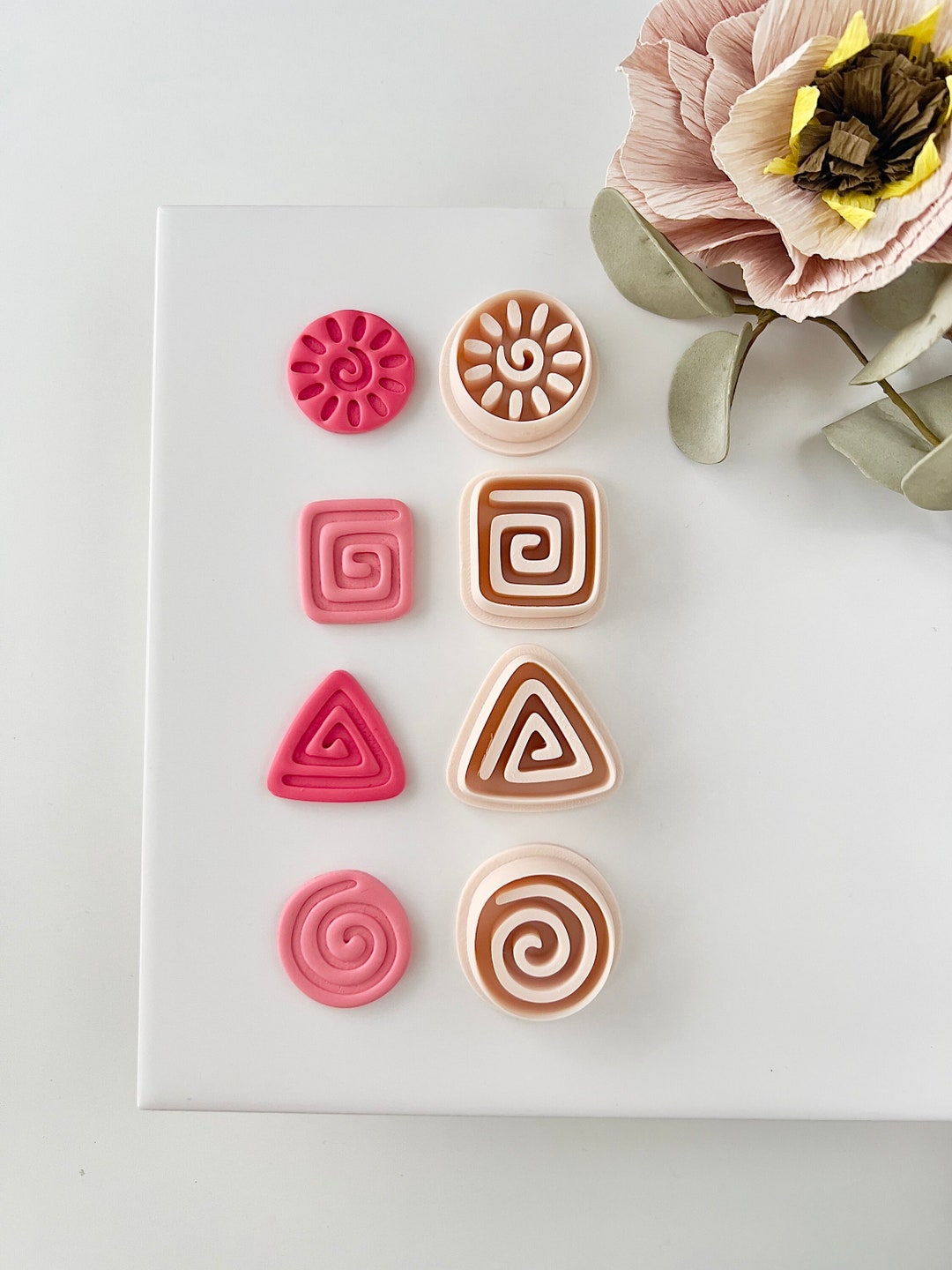 Aztec Cutter, Polymer Clay Cutters Set, Western 3d Printed Cutters ...