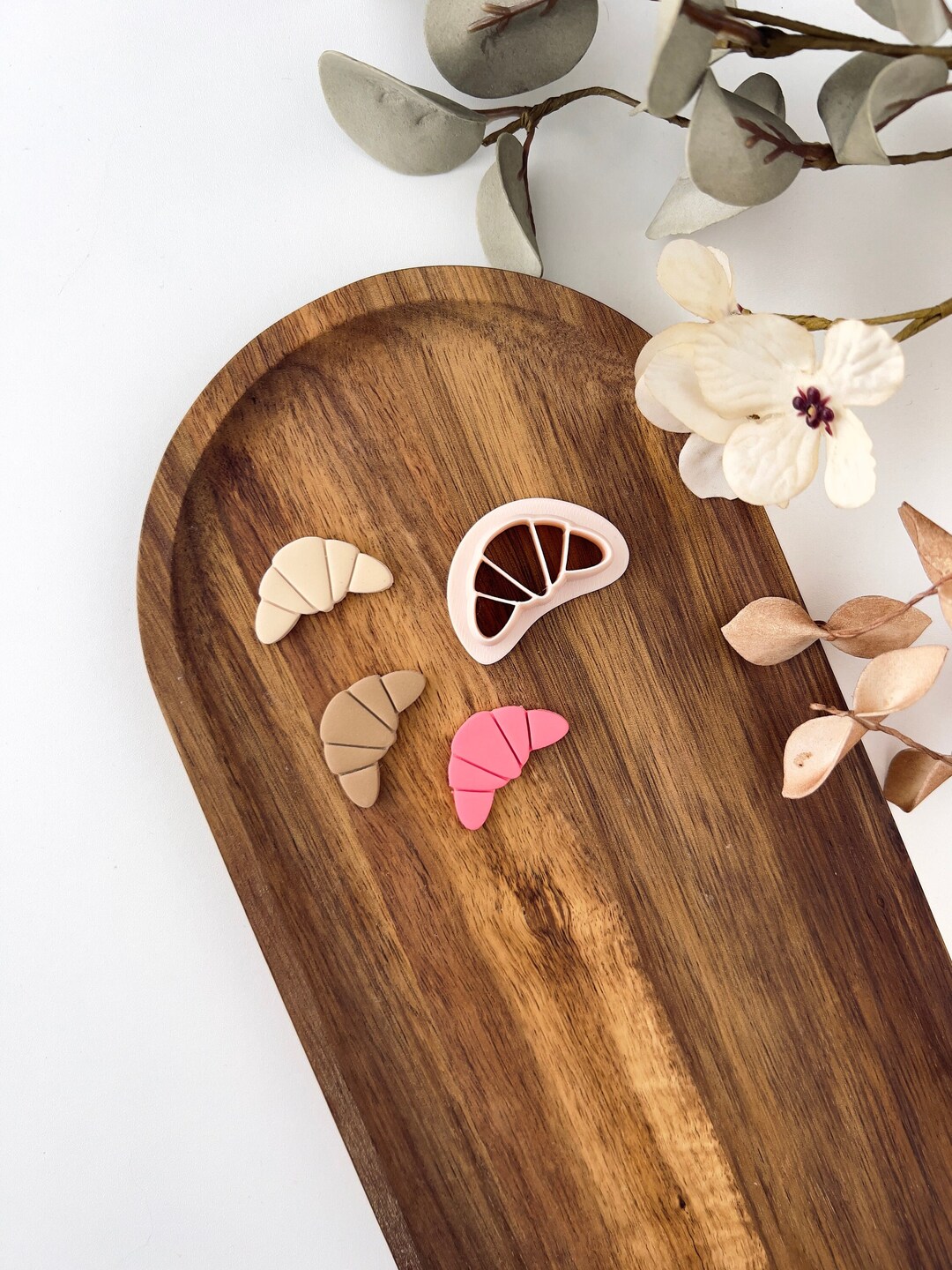 Croissant Clay Cutter | Croissant Cutter| Bakery Cutter | Polymer Clay ...