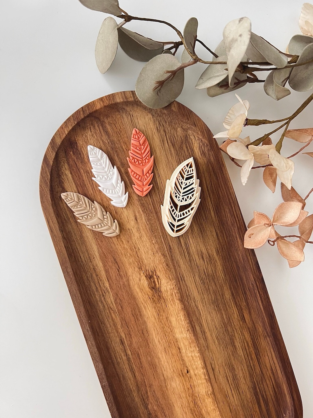 Feather Cutter, Bird Cutter, Ethnic Clay Cutter, Indian Shape Clay ...