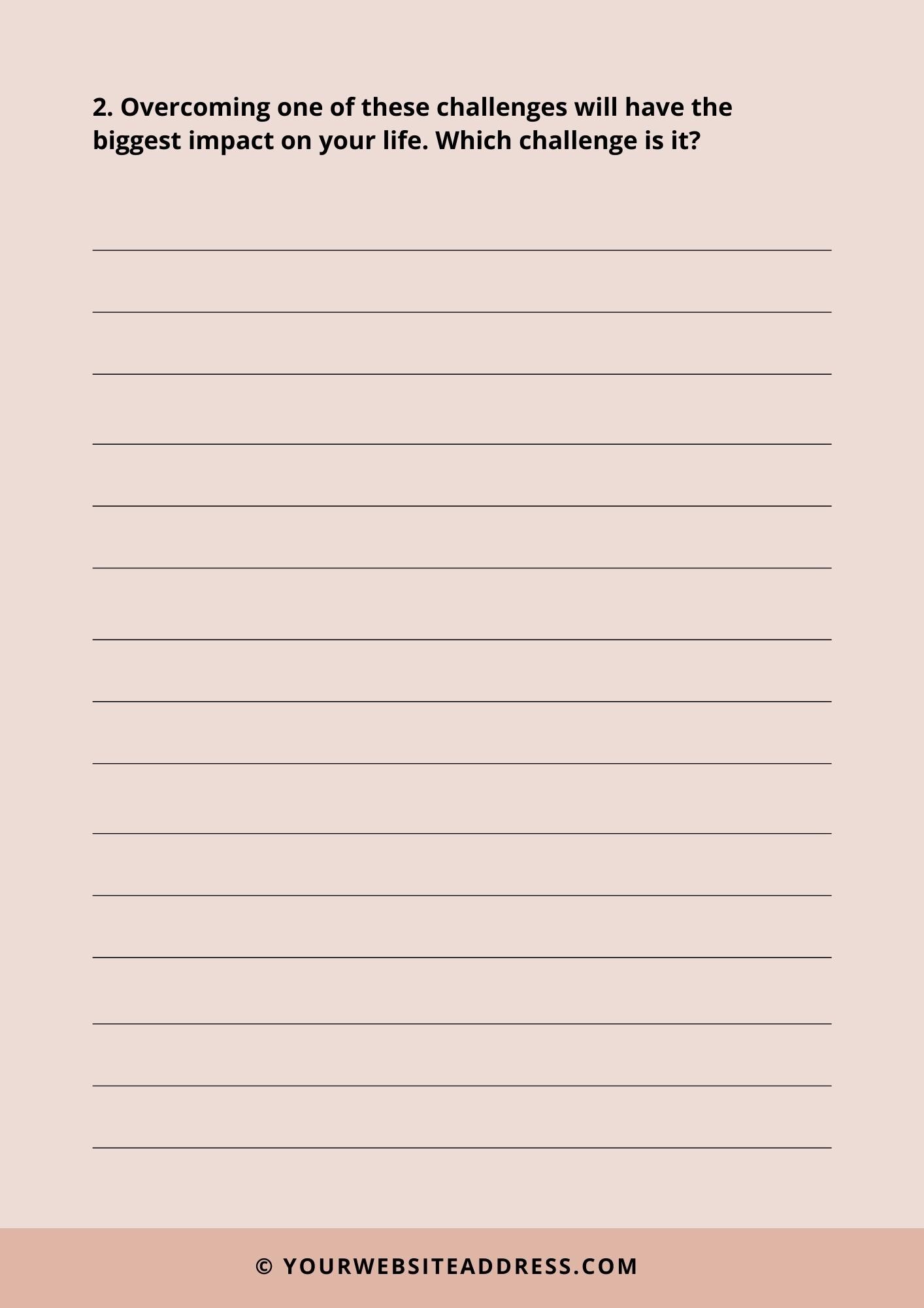 Overcoming Limiting Beliefs Worksheet - Etsy