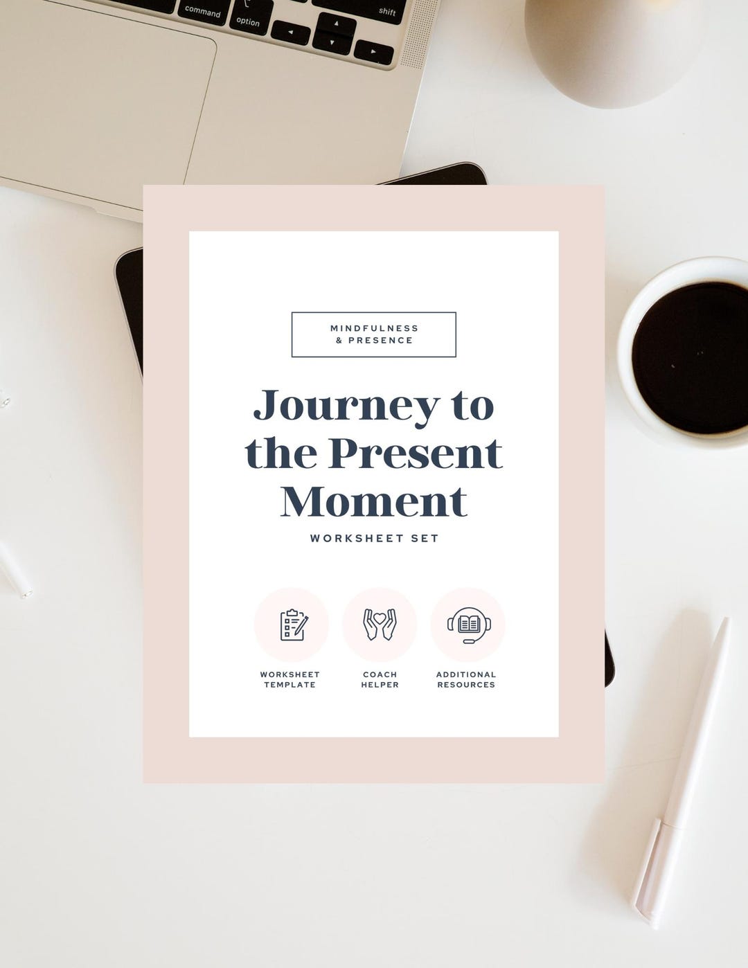 Journey to the Present Moment Worksheet Set - Etsy