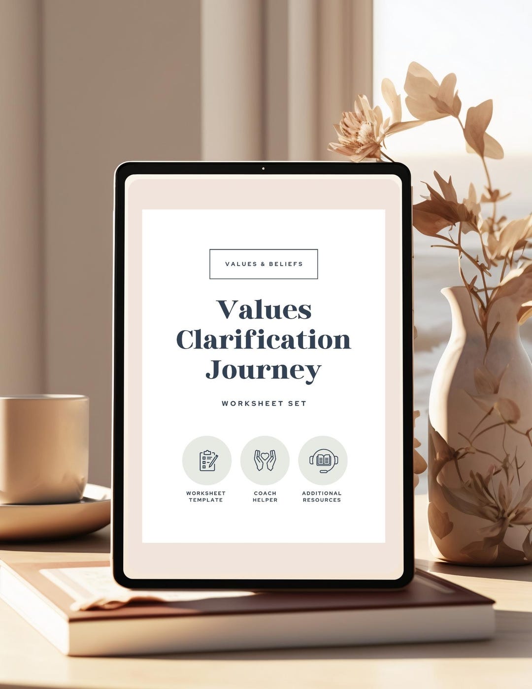 Values Clarification Journey Worksheet Set - Etsy