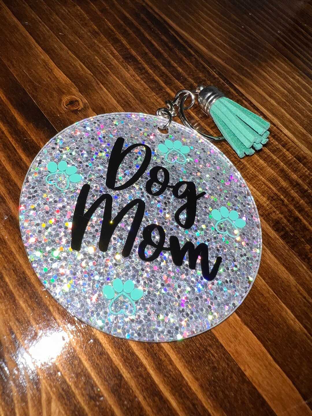 Acrylic Round Keychain - Etsy