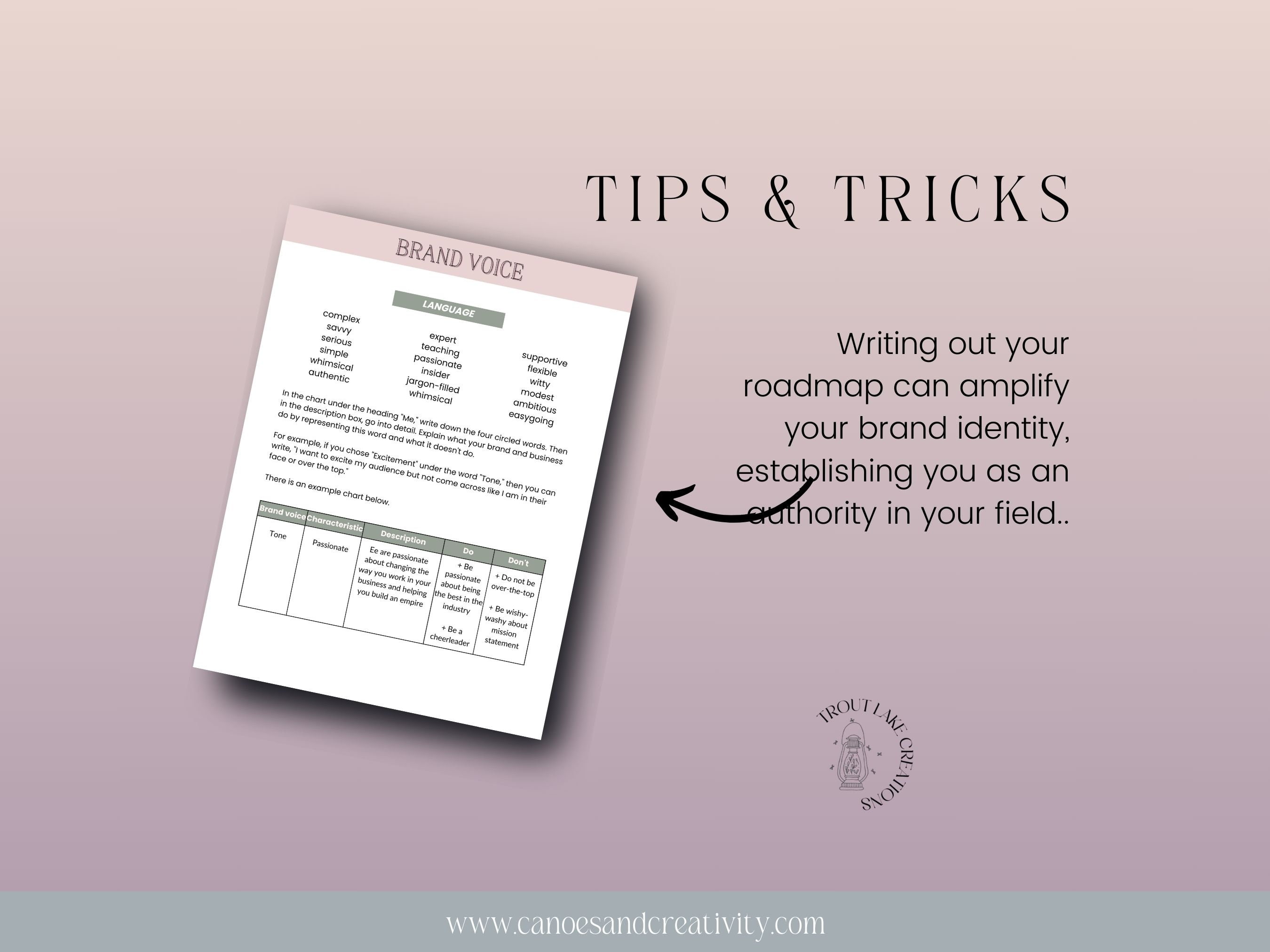 Branding Planner Printable Planner Brand Style Personal Business ...