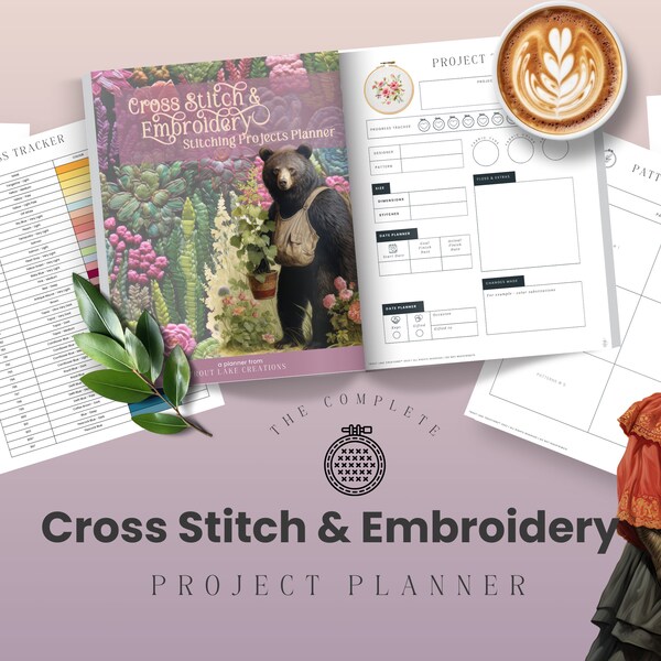 Cross Stitch Planner - Etsy