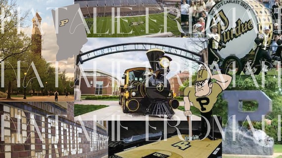 PURDUE UNIVERSITY AESTHETIC Wallpaper Laptop Desktop Macbook | Etsy