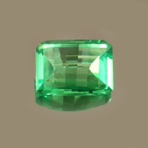 AAA Flawless Ceylon Green Spinel Loose Radiant Gemstone Cut, Excellent ...