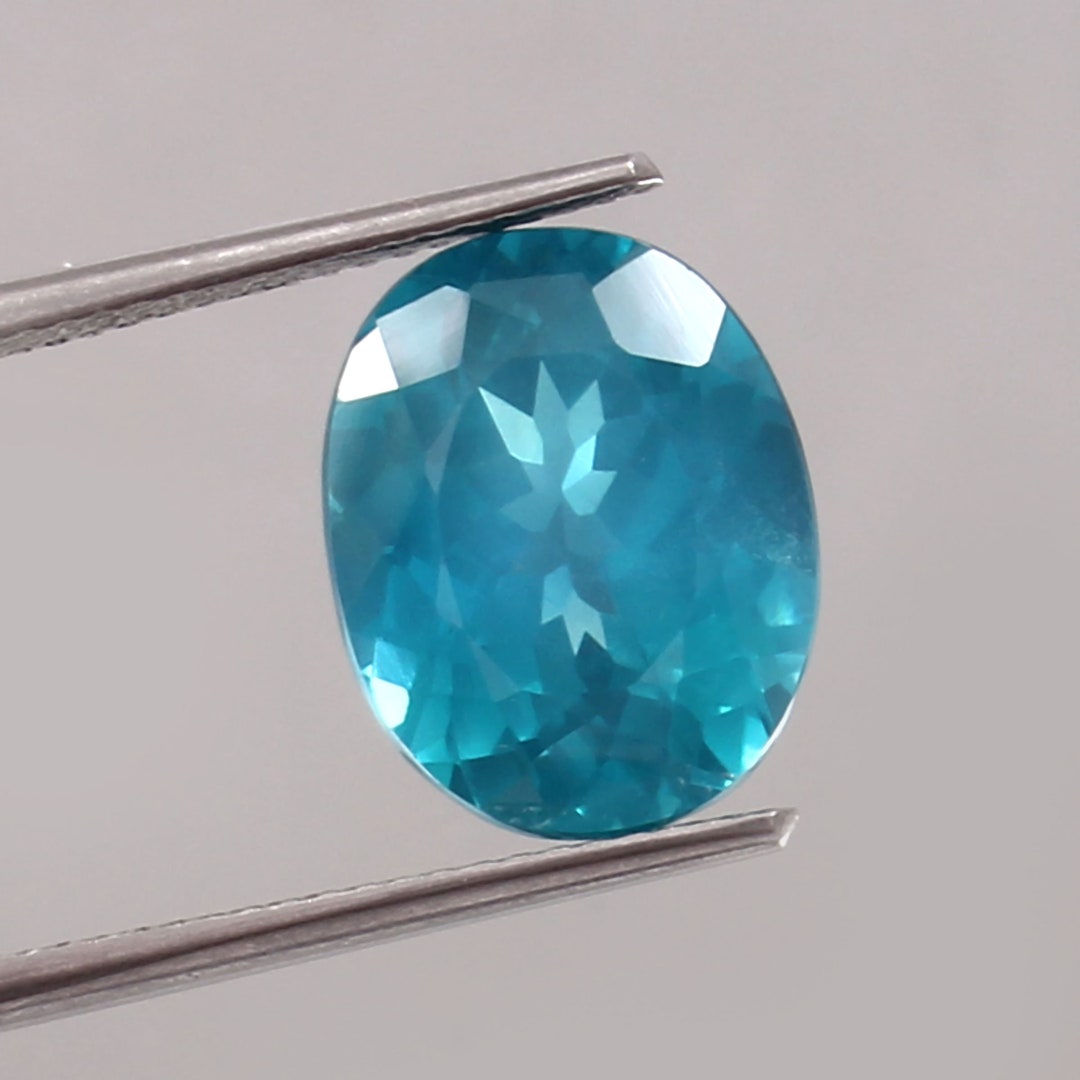 AAA Blue Green Parti Sapphire Cut Ceylon Parti Sapphire Loose Oval ...